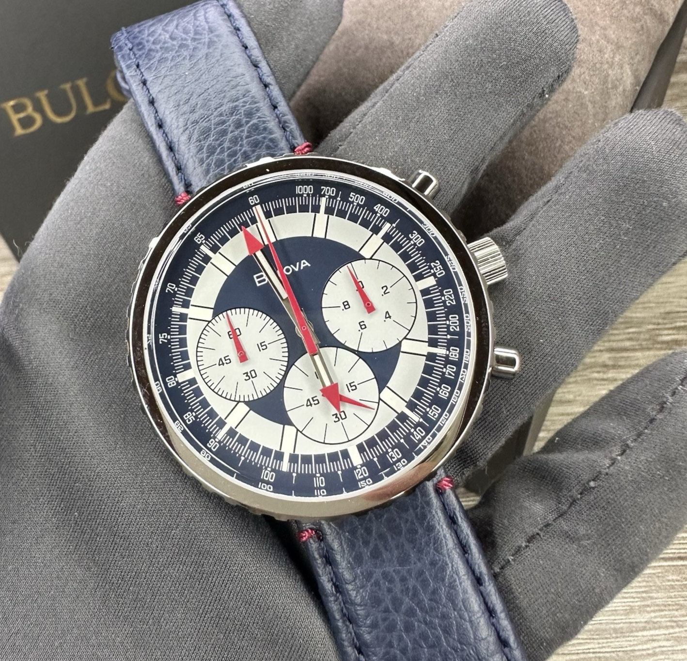 Reloj Bulova serie Archive 96A283 Caja 46mm Cuarzo para Caballero ...